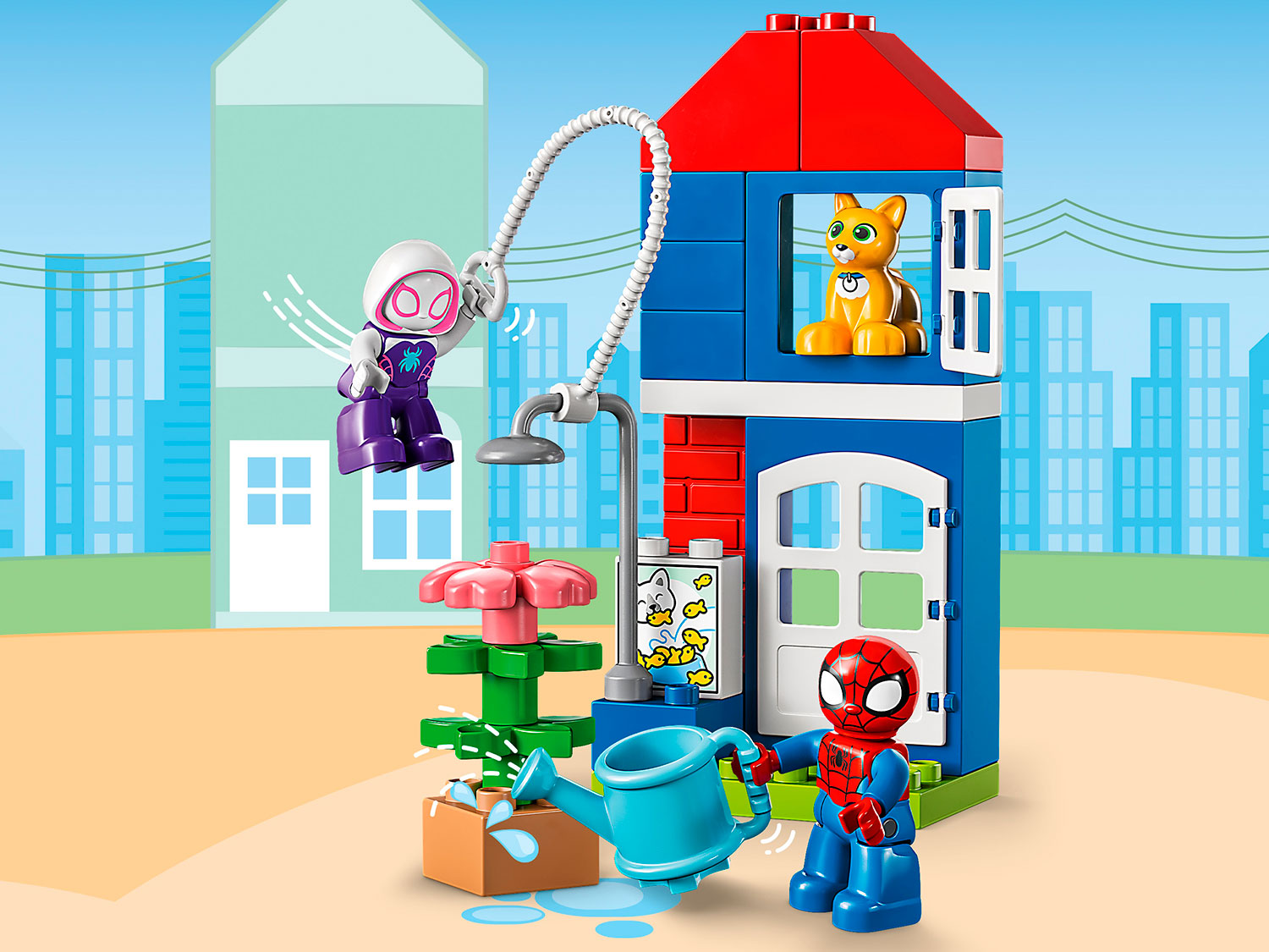 Конструктор LEGO DUPLO® (ДУПЛО) 10995 Дом Человека-паука - купить в ...