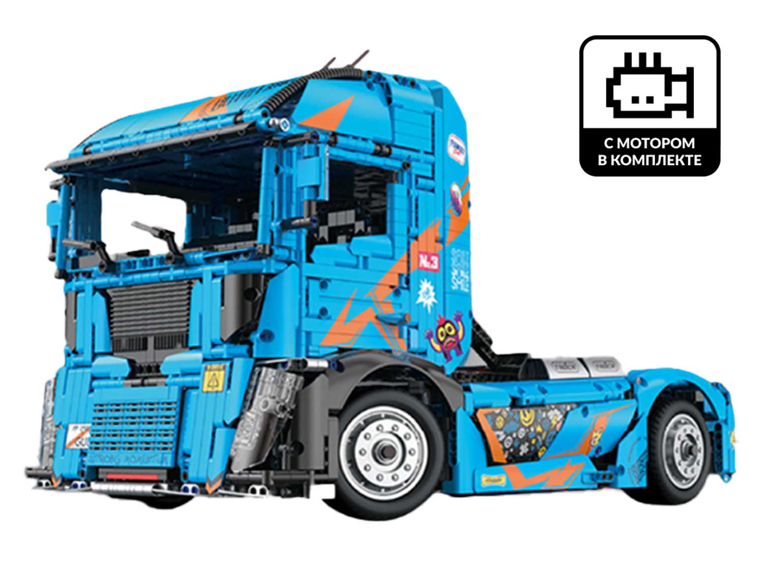 Конструктор Decool 33016_MK Гоночный грузовик - купить в Сети магазинов конструкторов Мир ...